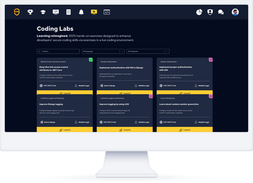 Hands on Coding Labs | Secure Code Warrior